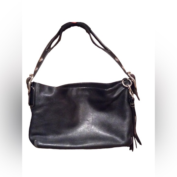 Coach | Bags | Coach Black Leather Shoulder Bag | Poshmark